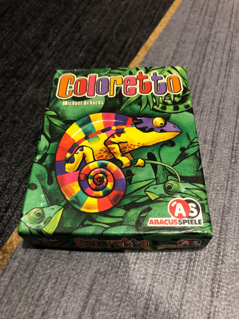 Coloretto Board Game, Hobbies & Toys, Toys & Games on Carousell