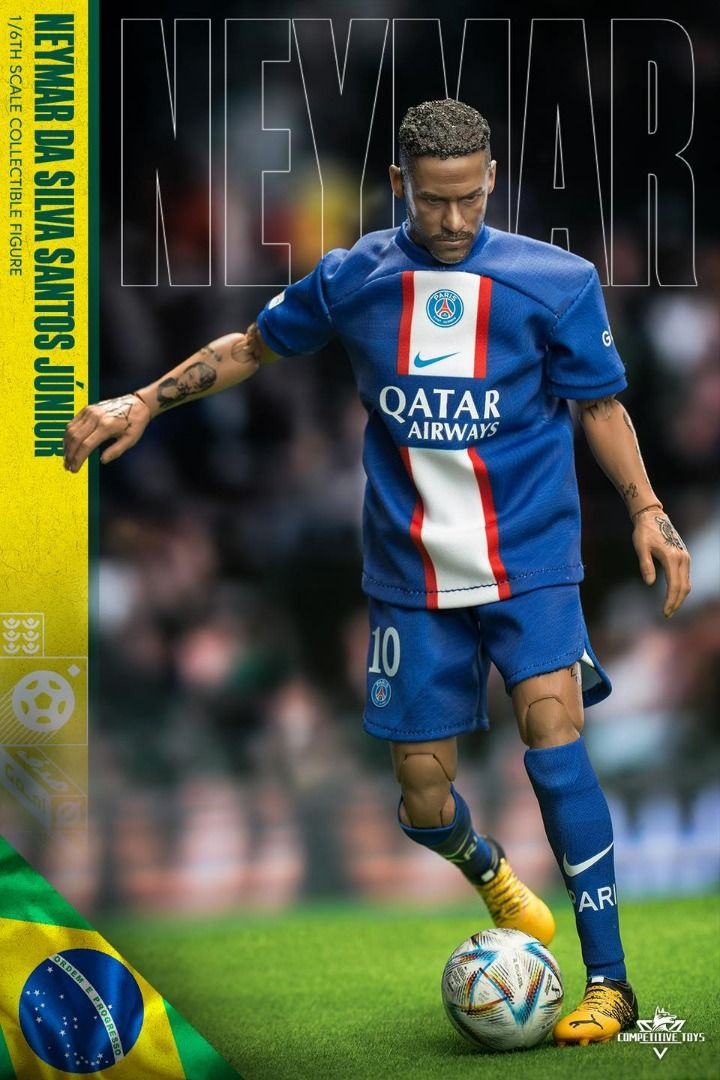Competitive Toys - Neymar Action Figure (1/6), Hobbies & Toys, Toys ...