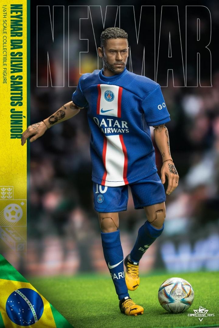 Competitive Toys - Neymar Action Figure (1/6), Hobbies & Toys, Toys ...
