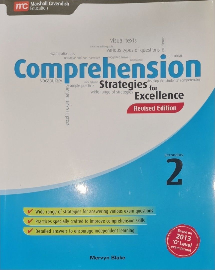 Comprehension Strategies for Excellence Secondary 2, Hobbies & Toys ...