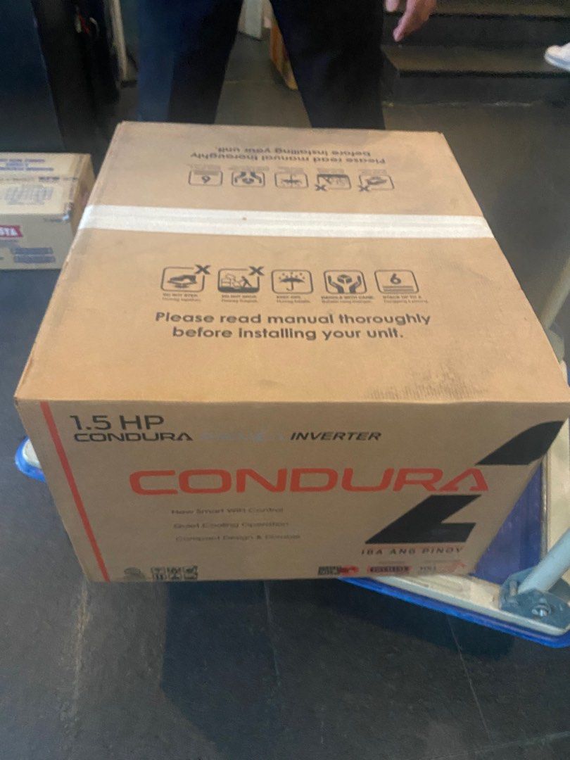 Condura Primea Inverter ACU 1.5HP - Window Type Aircon, TV & Home ...