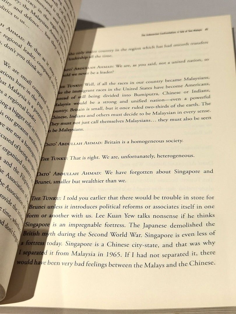 Conversation With Tunku Abdul Rahman Book By Tan Sri Adbullah Ahmad ...