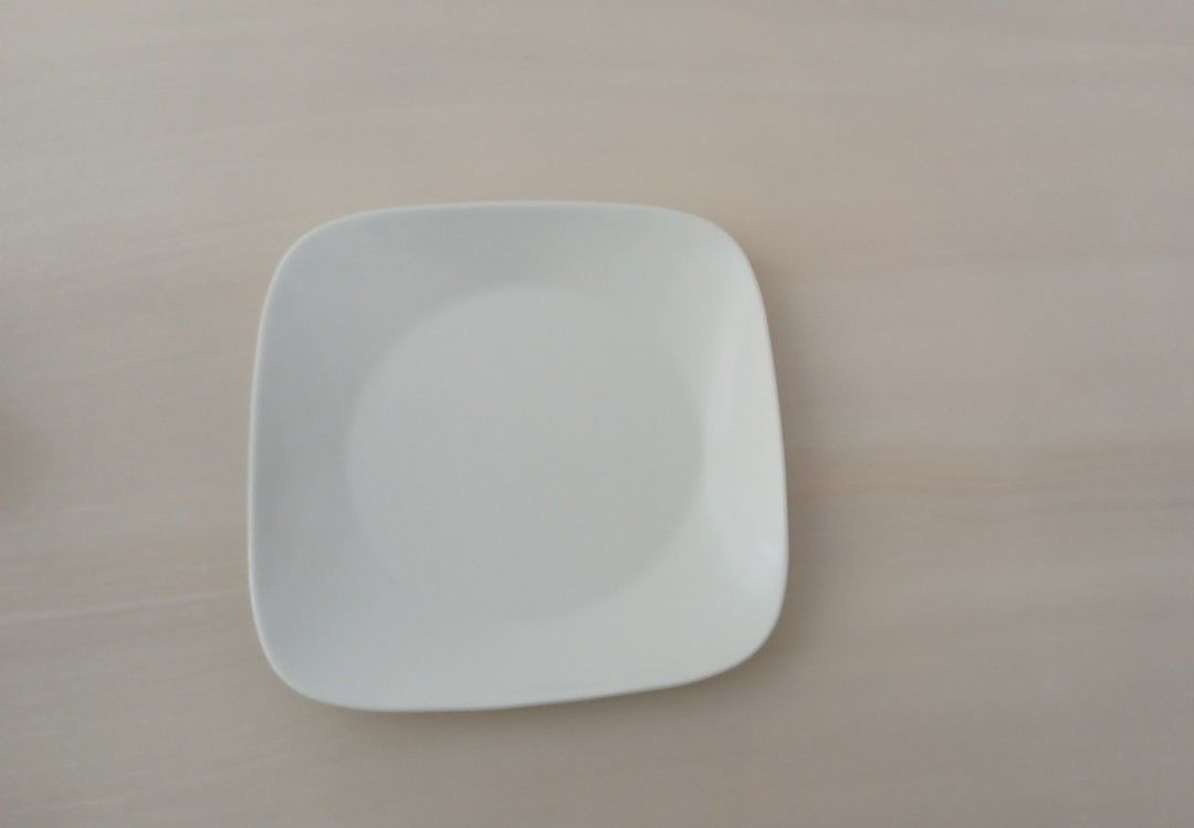 Corelle Square Plate, Furniture & Home Living, Kitchenware & Tableware ...