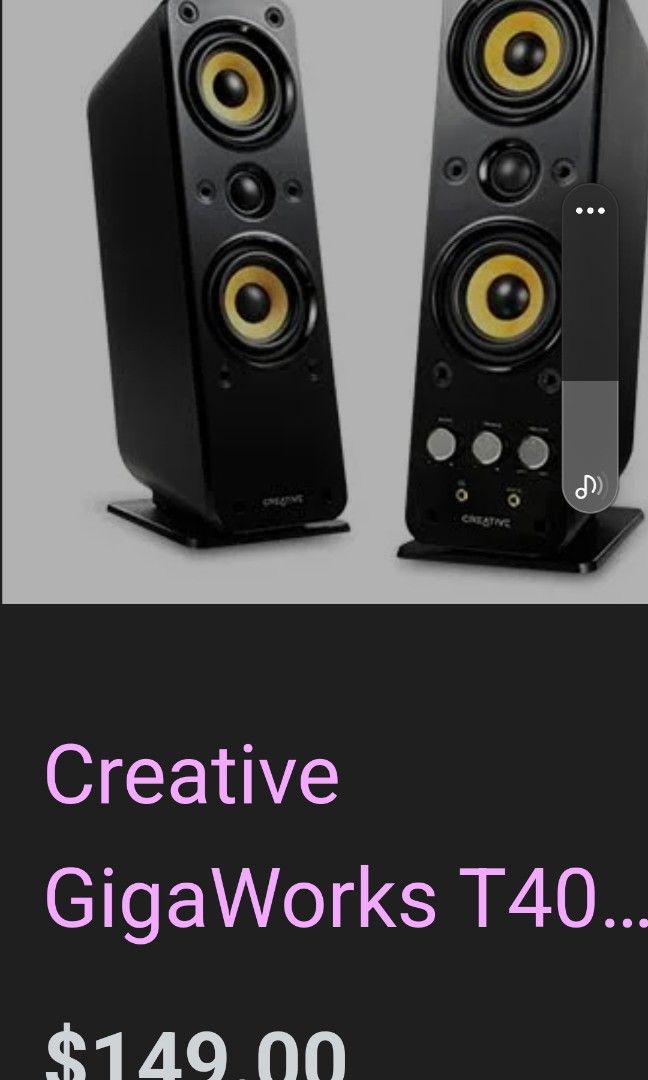 Creative speakers GIGAWORKS T40 SERIES 2, Audio, Soundbars, Speakers ...