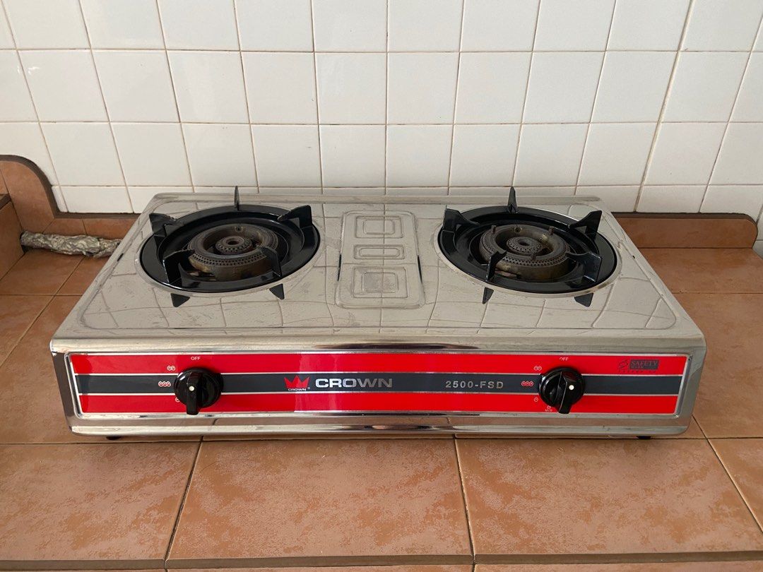 Crown Gas Stove 2500 FSD lpg, TV & Home Appliances, Kitchen Appliances ...