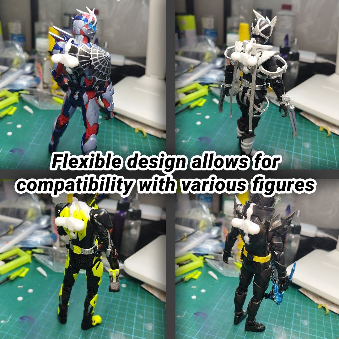 Custom Made Wings for SH Figuarts SHF Compatible with various figures ...