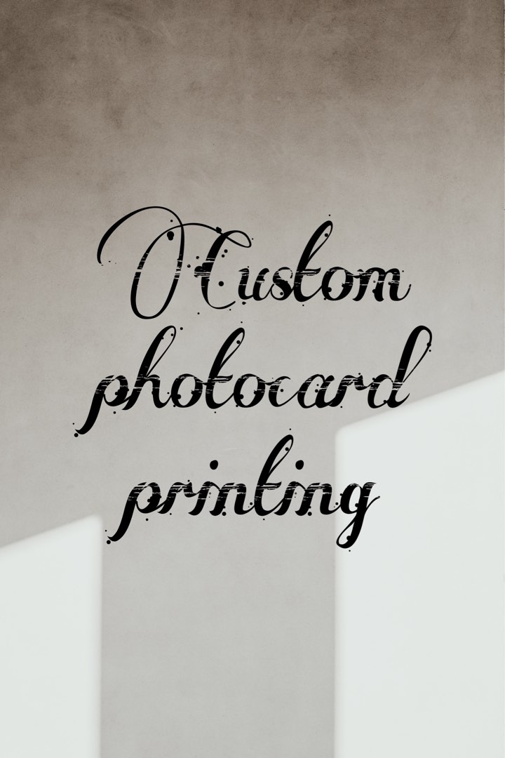Custom photo card printing, Hobbies & Toys, Stationery & Craft ...