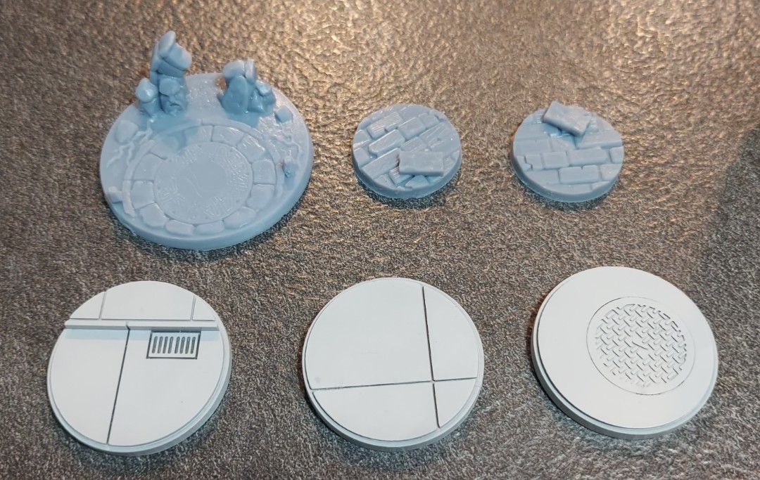 Custom printed MCP characters and bases, Hobbies & Toys, Toys & Games ...