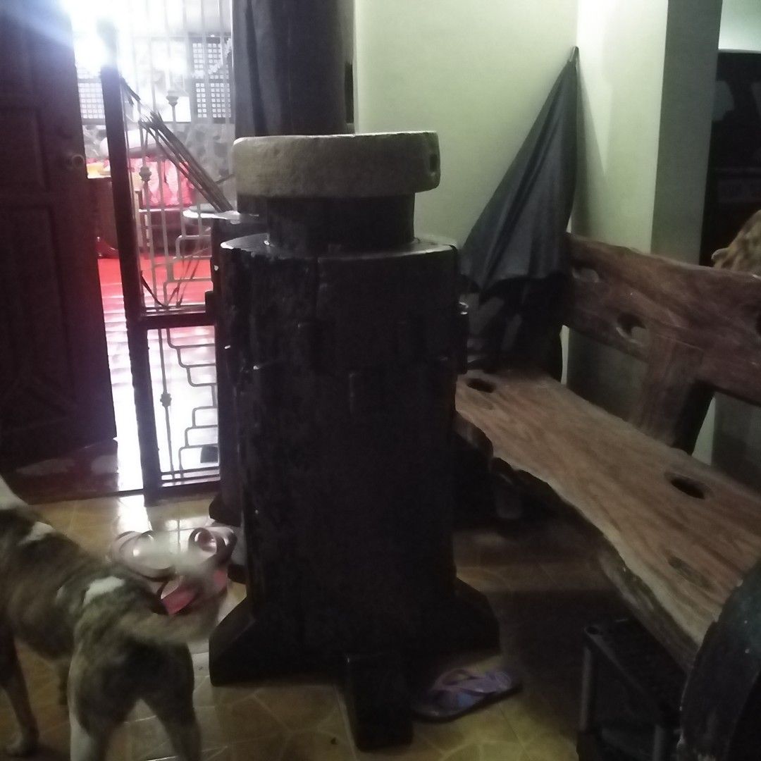Dadapilan, Sugarcane Mill with Stone Mills, Furniture & Home Living ...