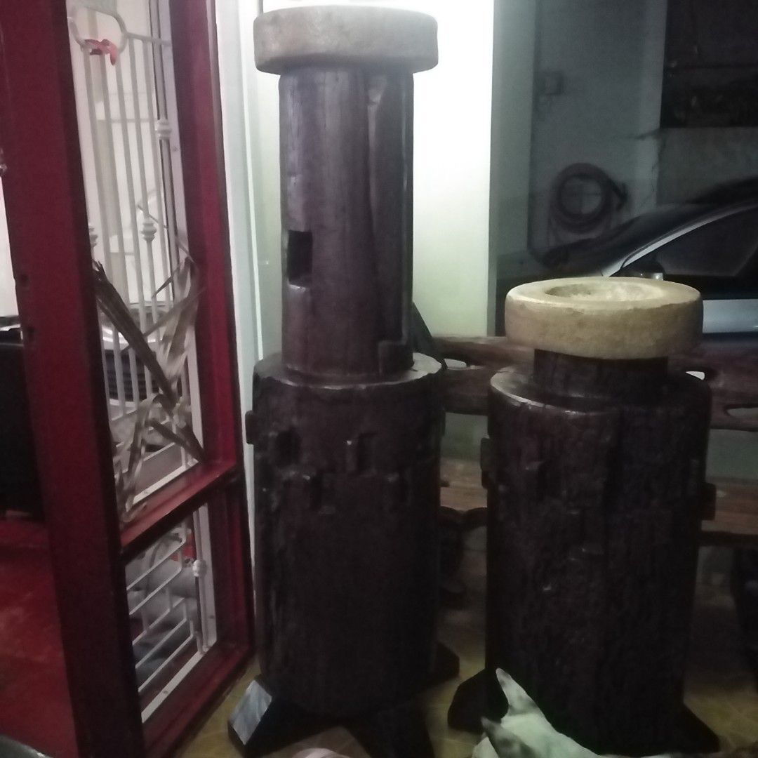 Dadapilan, Sugarcane Mill with Stone Mills, Furniture & Home Living ...