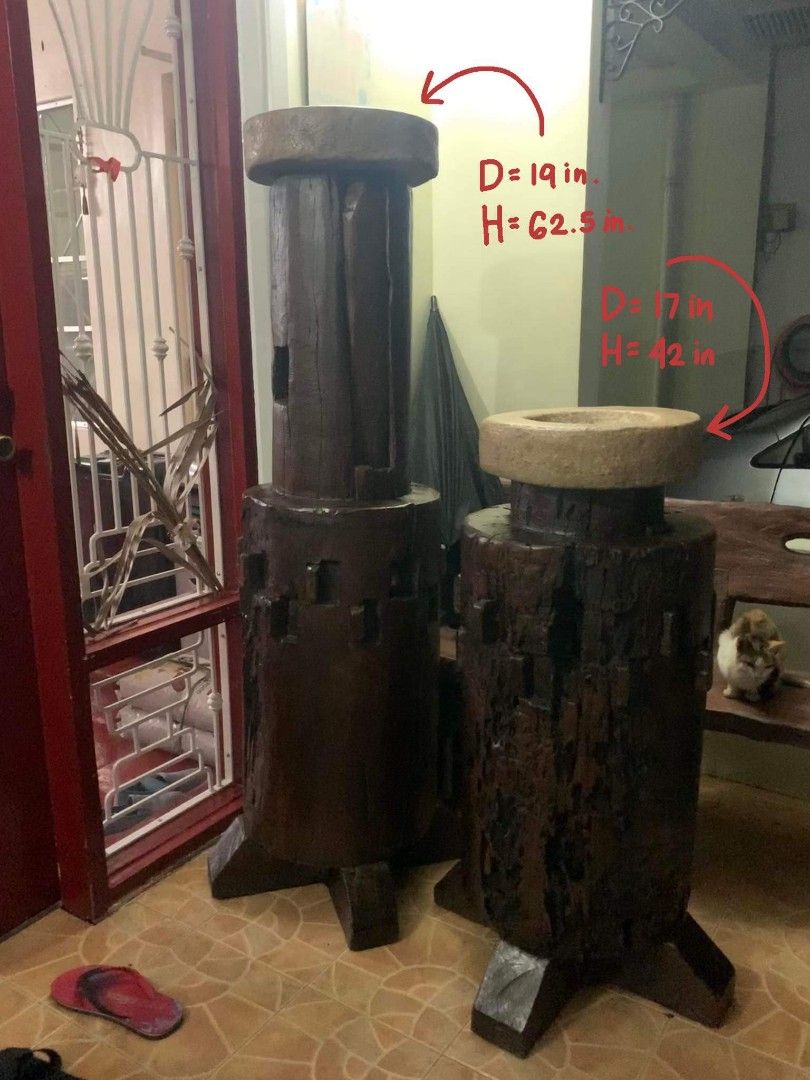 Dadapilan, Sugarcane Mill with Stone Mills, Furniture & Home Living ...