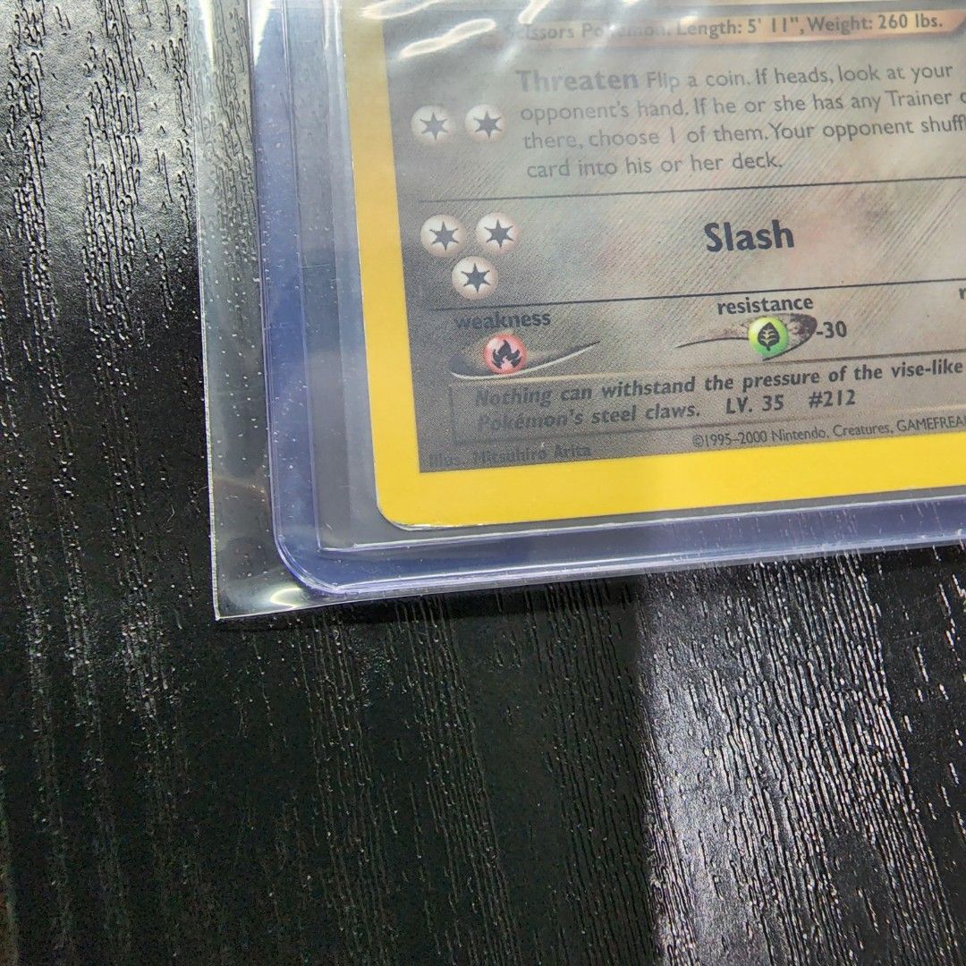 Dark Scizor Neo Destiny 9/105 Holo Pokemon TCG Card, Hobbies & Toys ...