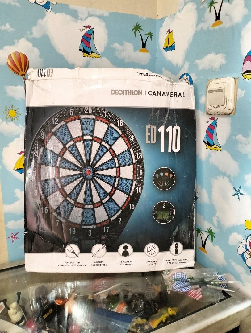 Darthboard Electronic ED 110 - Minus Box Isi Lengkap, Toys & Collectibles, Permainan Papan ...