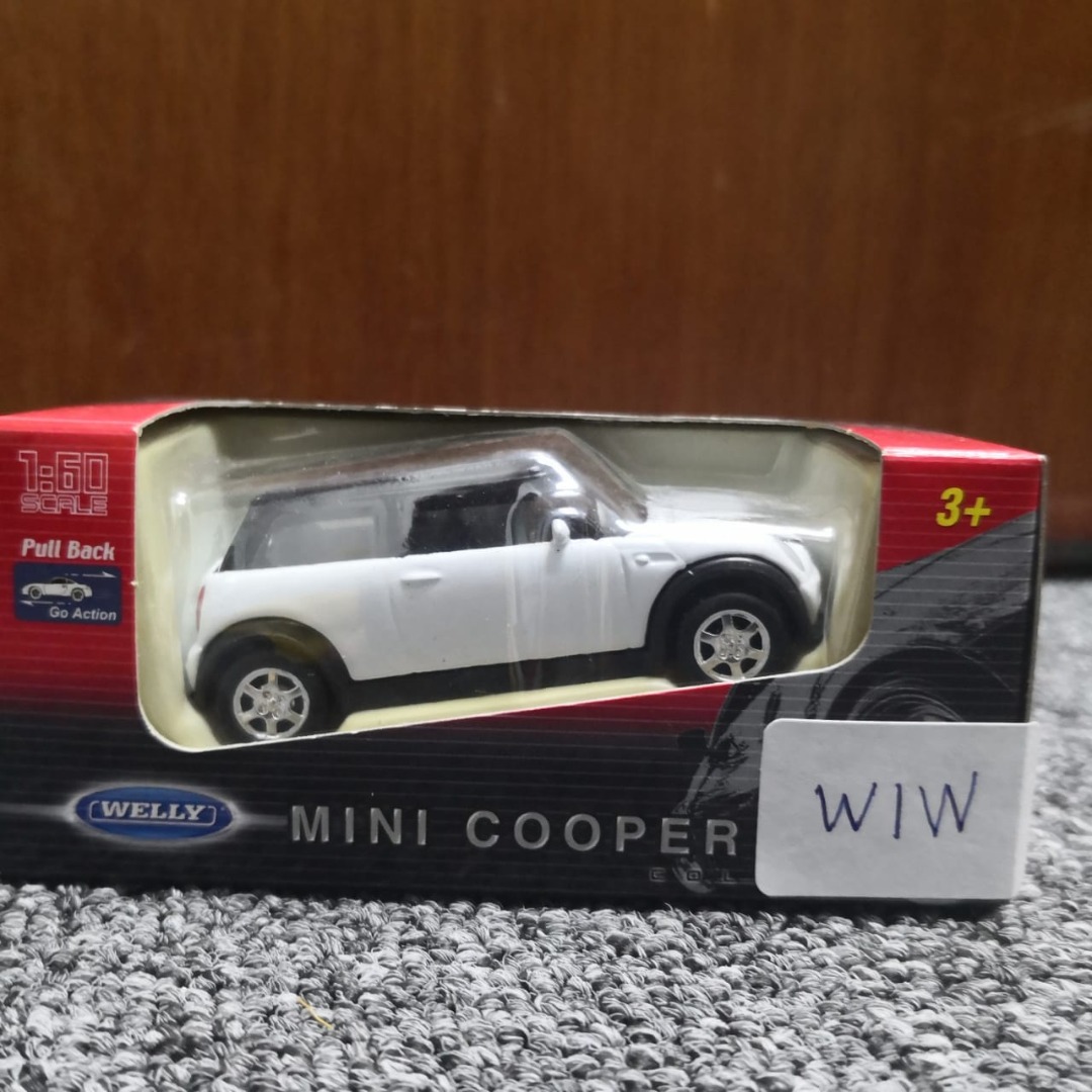 Die Cast Welly Mini Copper Series Colour White (KFC), Hobbies & Toys ...