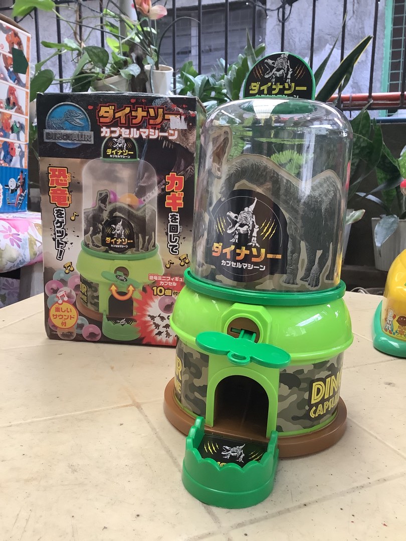 Dinosaur Capsule Machine With Sounds, Hobbies & Toys, Toys & Games on ...