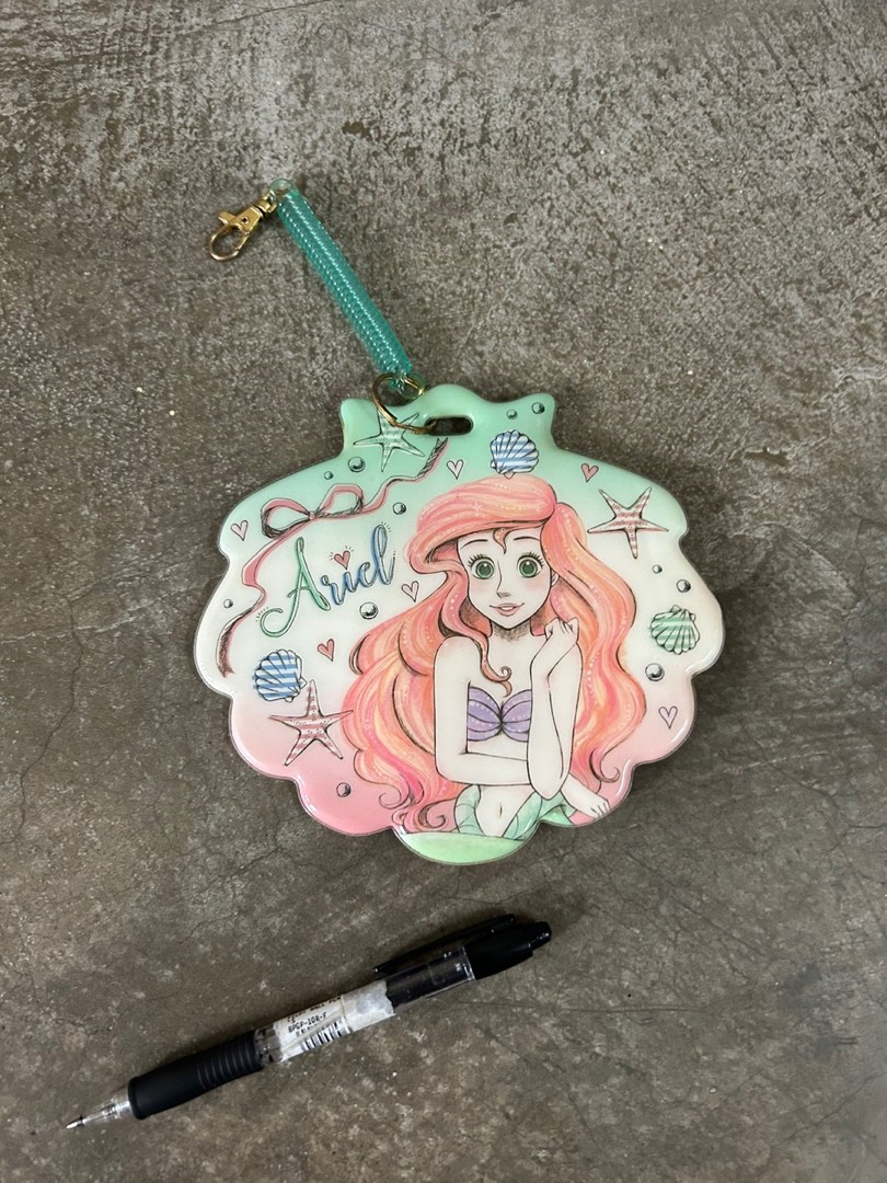Disney princess details keychain, Hobbies & Toys, Toys & Games on Carousell