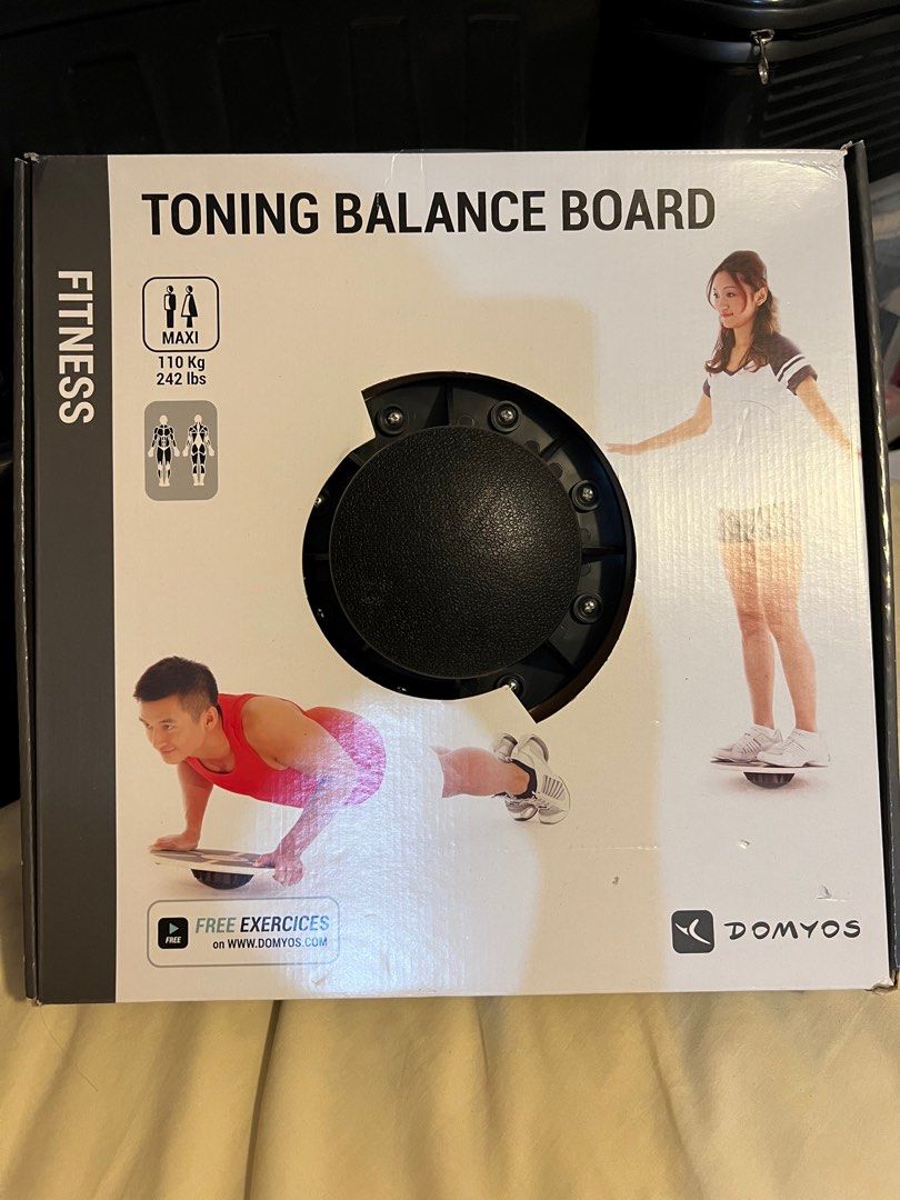 Domyos Toning Balance Board, Sports Equipment, Exercise & Fitness, Toning & Stretching ...