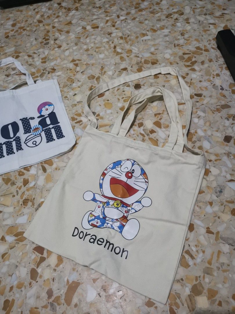 Doraemon tote bag, Women's Fashion, Bags & Wallets, Tote Bags on Carousell
