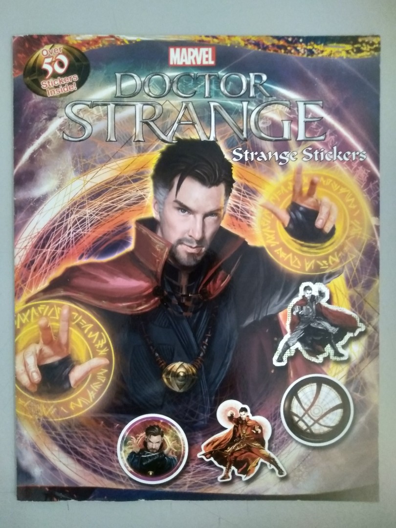 Dr. Strange MCU Sticker Book, Hobbies & Toys, Books & Magazines ...