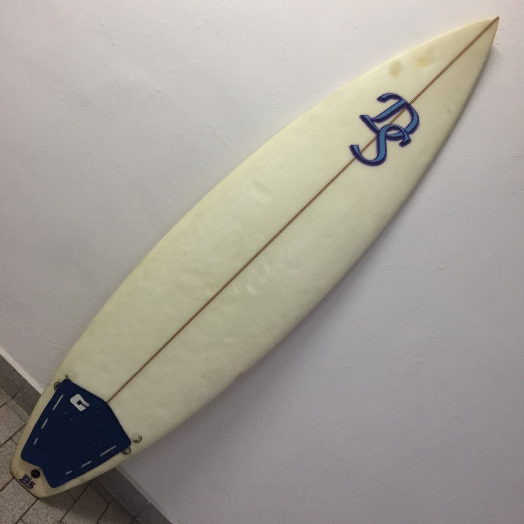 DS 6'5" FCS Surfboard (Fins included), Sports Equipment, Sports & Games ...
