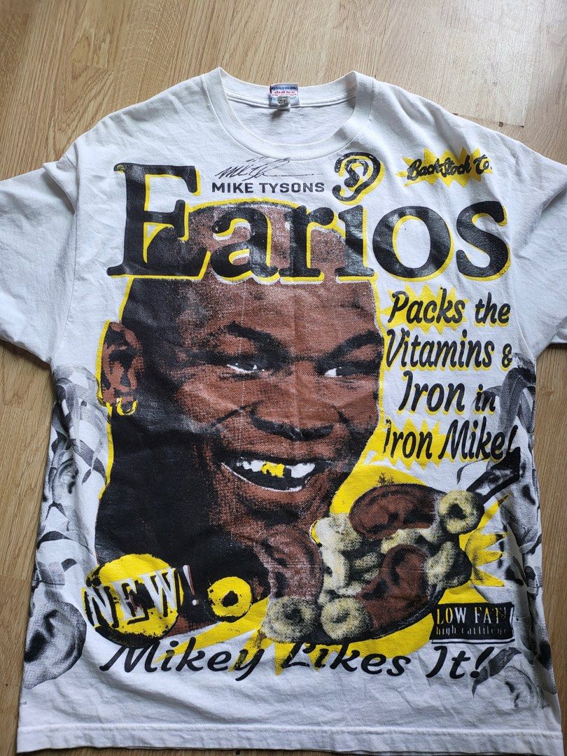 Earios Mike Tyson Bootleg, Men's Fashion, Tops & Sets, Tshirts & Polo ...