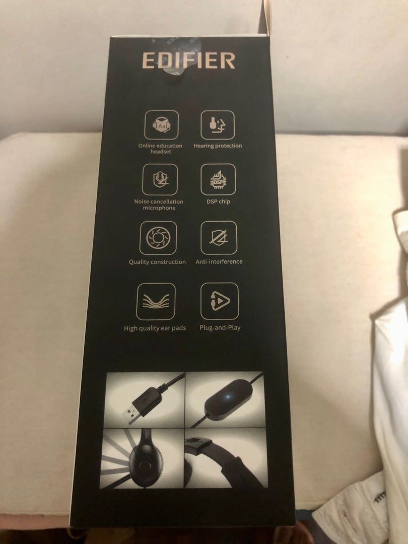 Edifier K800 USB PC / Laptop / Computer Headset with Microphone (Brand ...