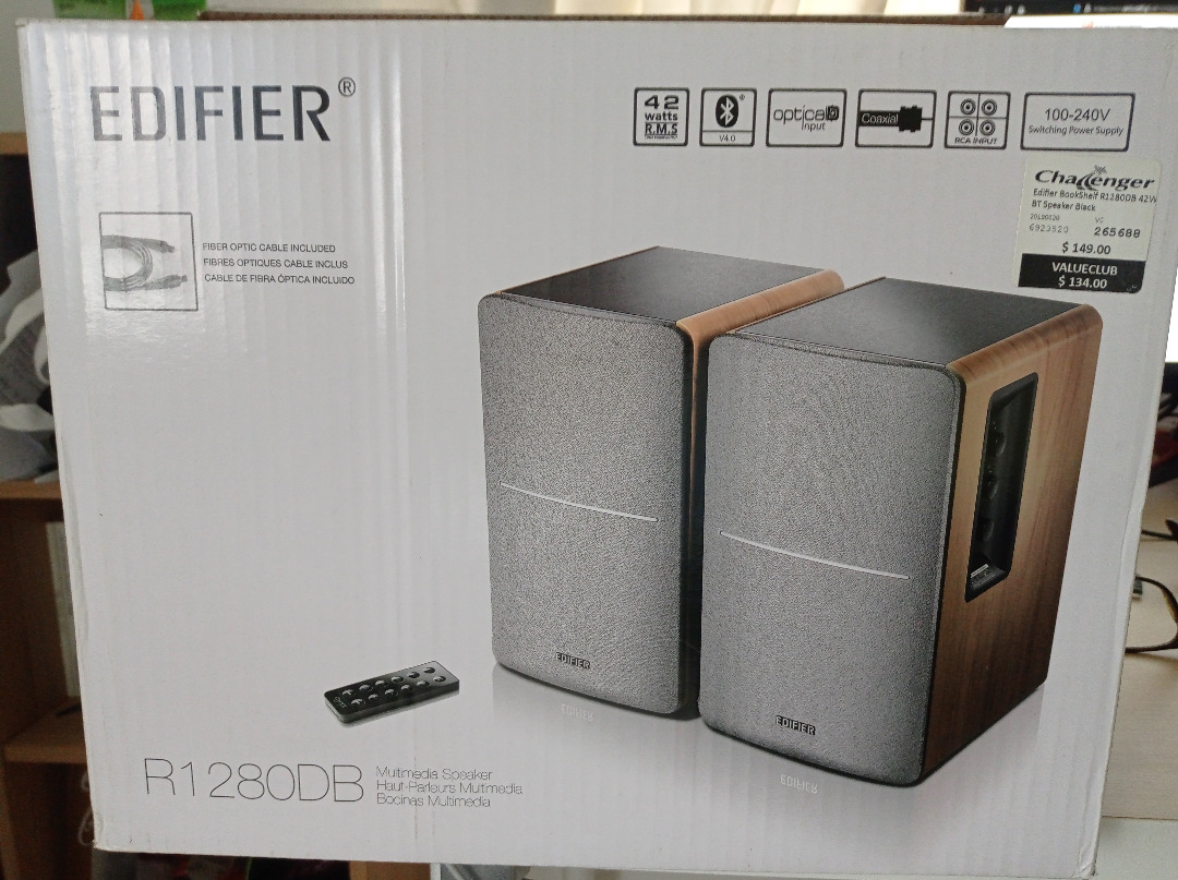 Edifier R1280DB Active Speakers for Computer or TV, Audio, Soundbars ...