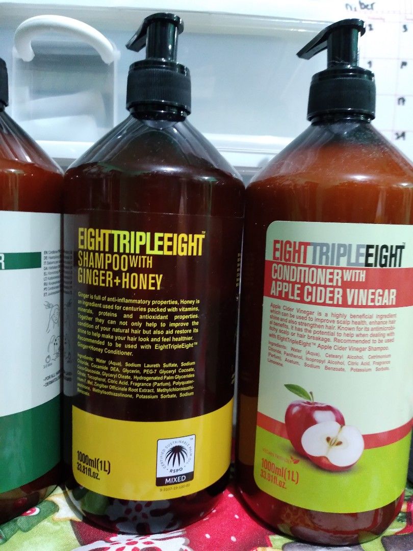 Eight Triple Eight Shampoo & Conditioner, Beauty & Personal Care, Hair ...