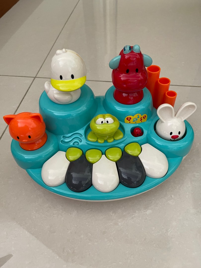 Early Learning Centre Singing Animal Keyboard, Babies & Kids, Infant ...