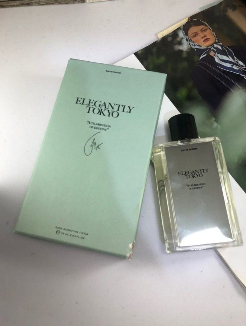 Elegantly Tokyo Unisex Parfum 75ml by ZARA Original Tester (NEW FULL ...