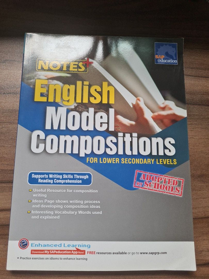 English Model Compositions for lower secondary, Hobbies & Toys, Books ...