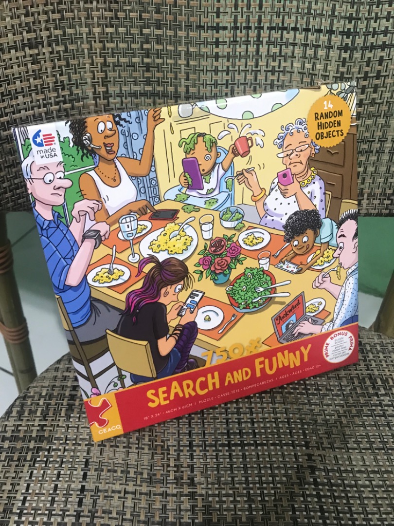 Family Dinner - Jigsaw Puzzle by Ceaco, Hobbies & Toys, Toys & Games on ...