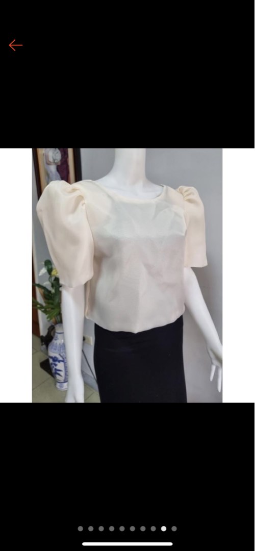 Brand new Filipiniana Top, Women's Fashion, Tops, Blouses on Carousell