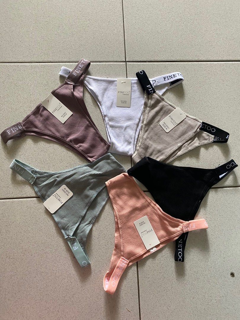 Finetoo Bikini Panty Underwear (100 pesos for 6 pieces), Women's ...