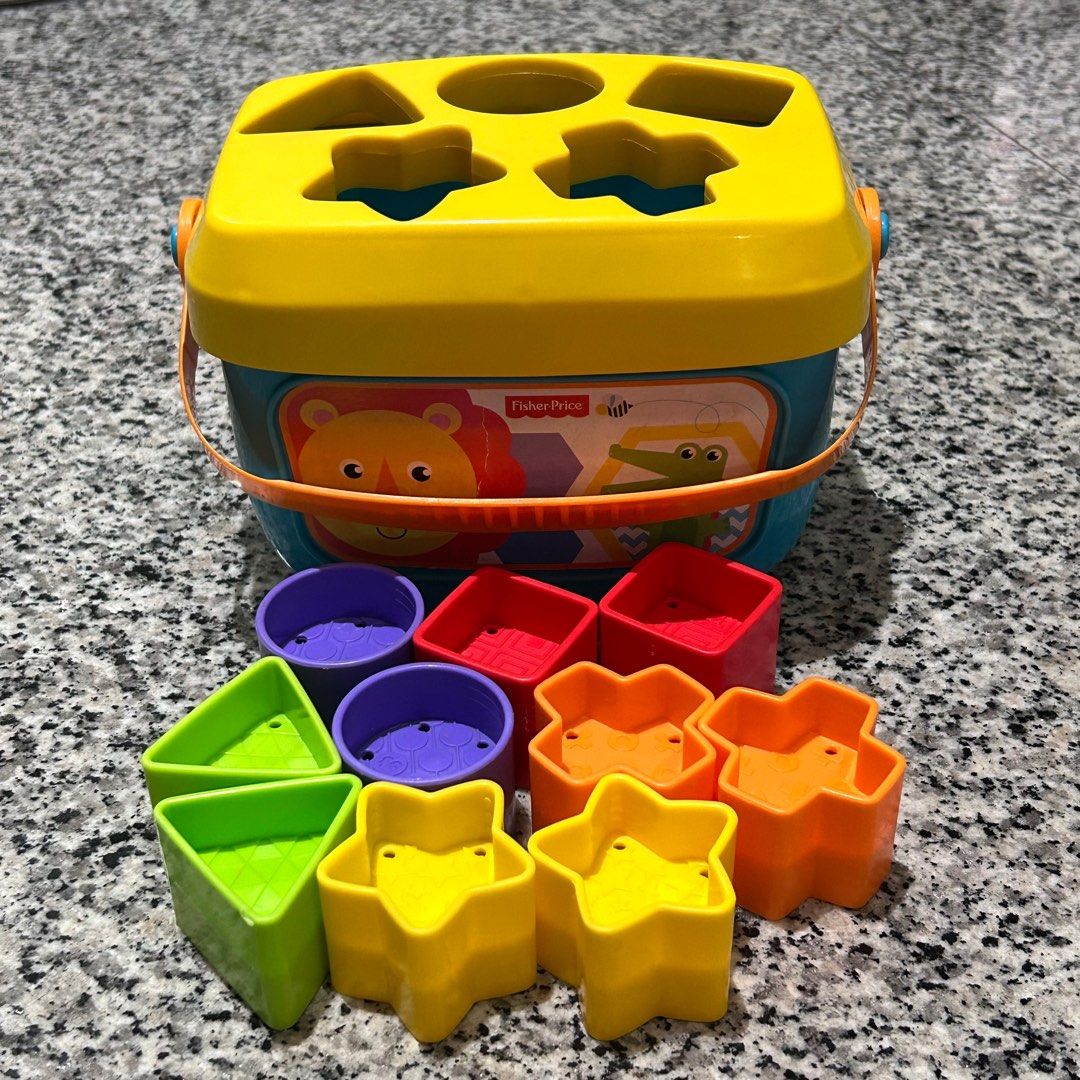 Fisher Price Baby First Blocks Sorting Toy, Babies & Kids, Infant ...
