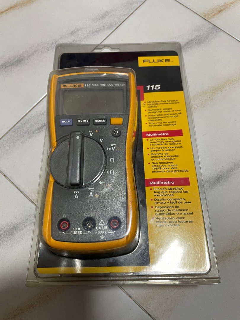 Fluke Multimeter 115, TV & Home Appliances, Electrical, Adaptors ...