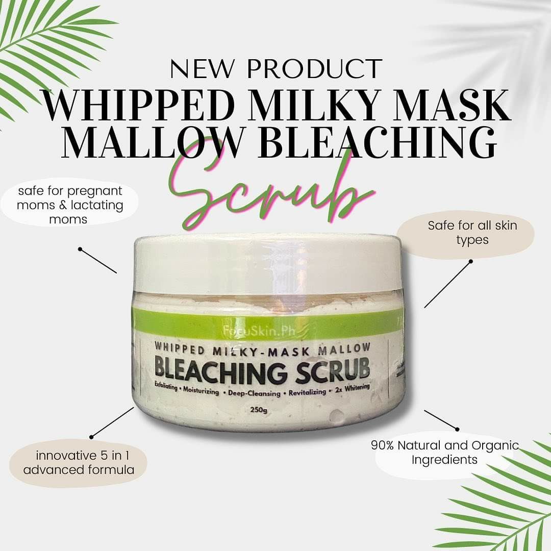 FocuSkin.Ph Whipped Milky-Mask Mallow (Bleaching Scrub), Beauty ...