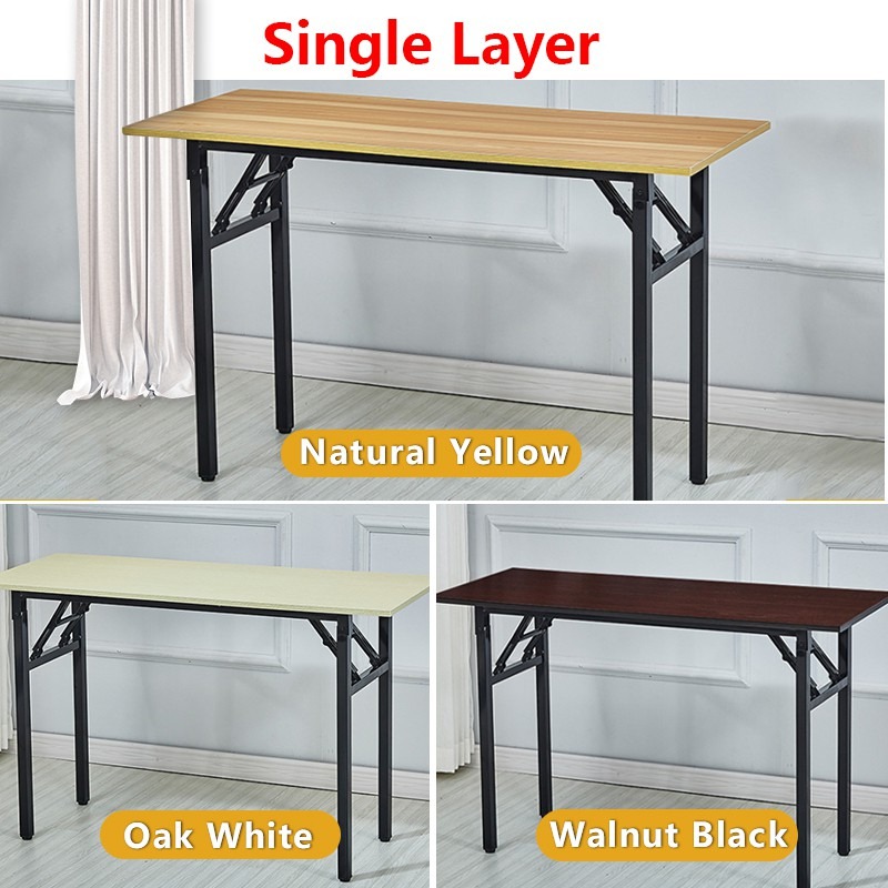 Foldable Table Computer Table Study Folding Table Desk, Furniture ...