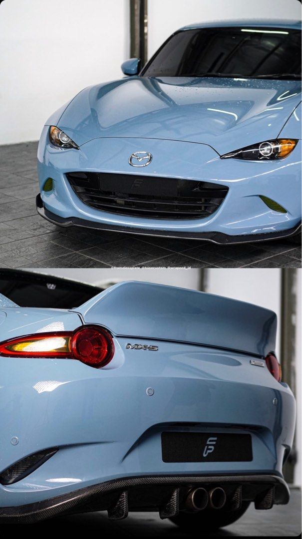 Frameless Car License Plate Holder, Car Accessories, Car Plates on ...