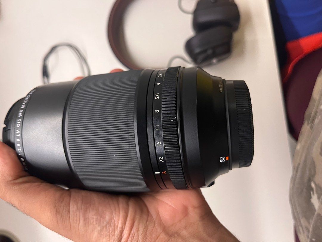 Fujifilm 80mm f2.8 macro, Photography, Cameras on Carousell