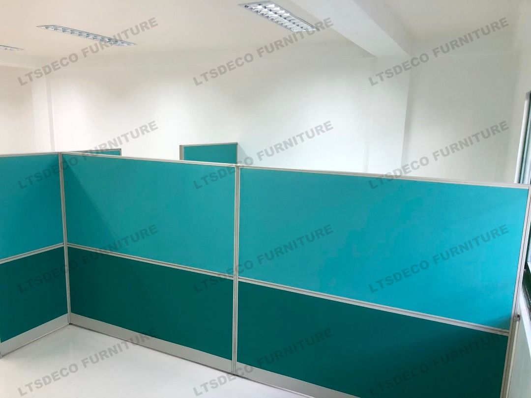 FULL FABRIC PANEL DIVIDER OFFICE PARTITION FURNITURE, Furniture & Home ...
