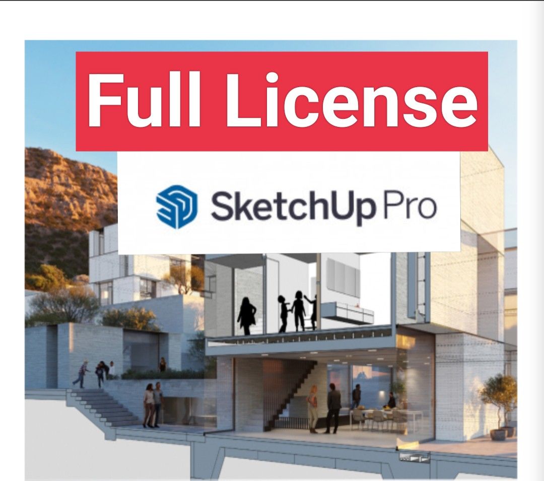 Full License SketchUp Pro for Commercial Use - 3D Modeling CAD for ...