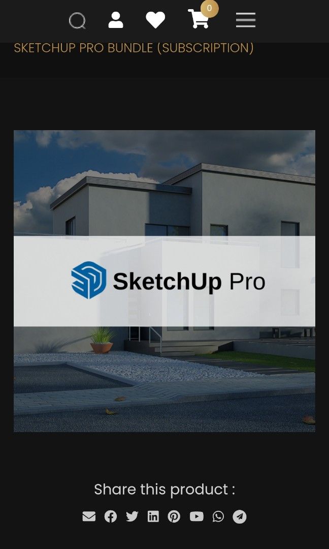 Full License SketchUp Pro for Commercial Use - 3D Modeling CAD for ...