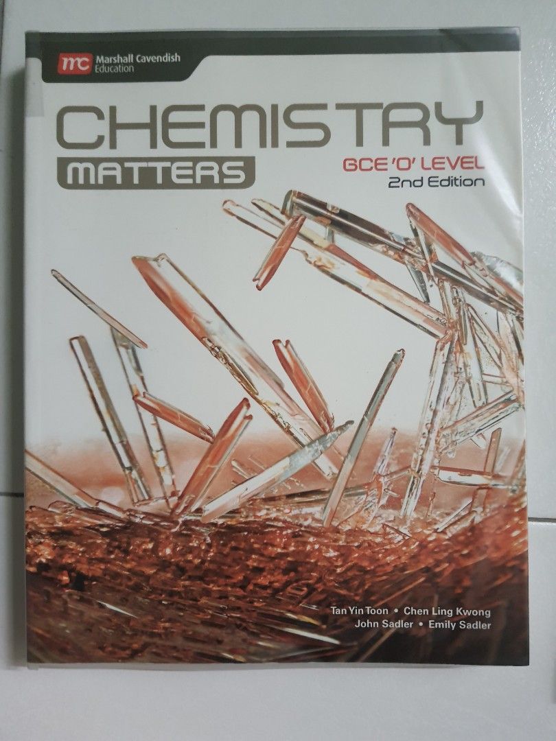 GCE O-level Chemistry Matters, Hobbies & Toys, Books & Magazines ...