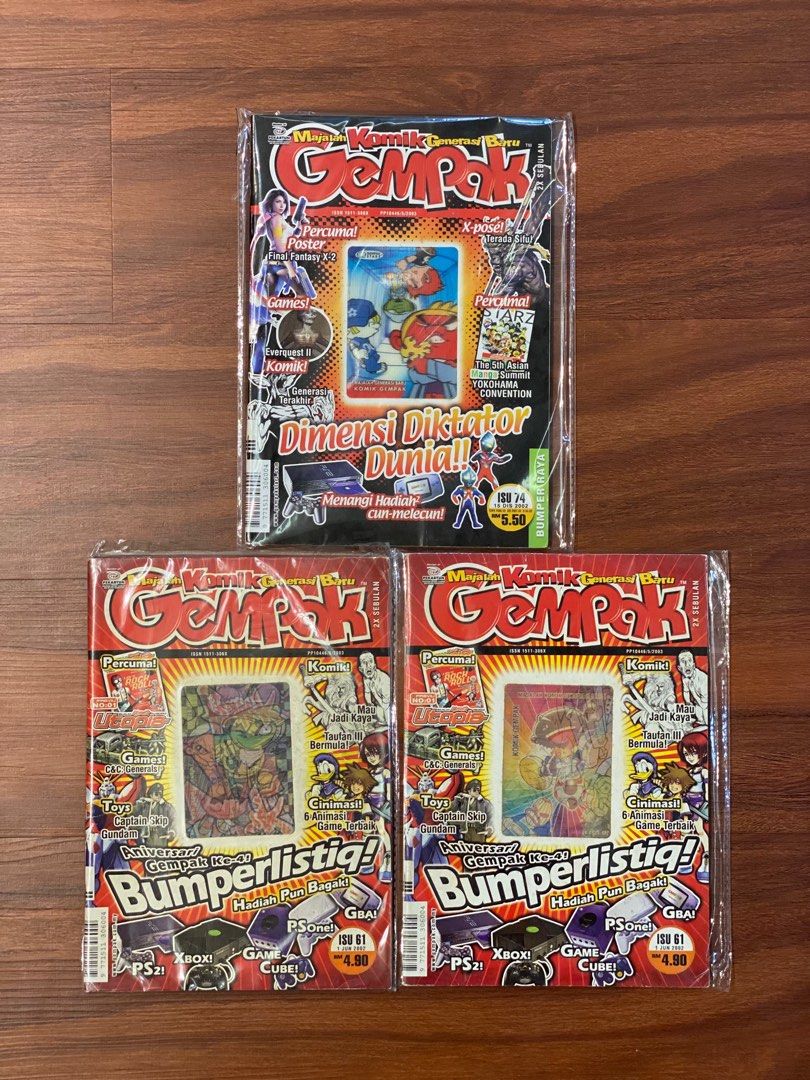 Gempak isu 61/74 Gengkey 38, Hobbies & Toys, Books & Magazines, Comics ...