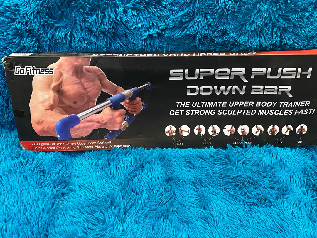 GOFITNESS Push Down Bar Machine FOR SALE!!!, Sports Equipment, Exercise ...