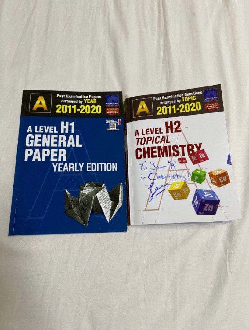 gp and h2 chemistry tys, Hobbies & Toys, Books & Magazines, Assessment ...