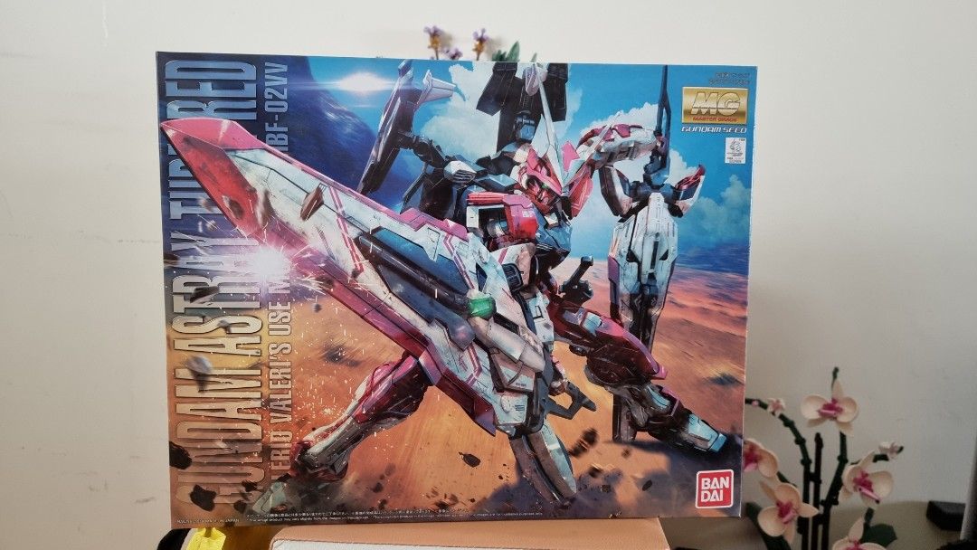 Gundam MG Astray turn red, Hobbies & Toys, Toys & Games on Carousell