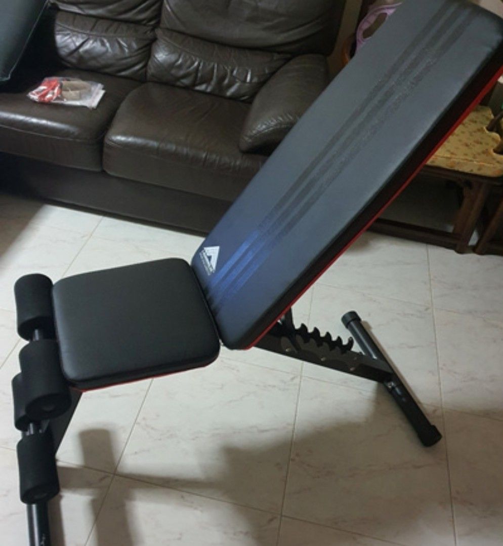 Gym Bench, Sports Equipment, Exercise & Fitness, Weights & Dumbbells on ...