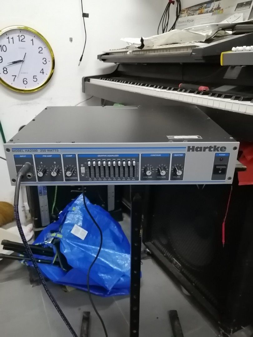 Hartke HA2500 /, HX 112 bass Amp ampflier and cabinet, Hobbies & Toys ...